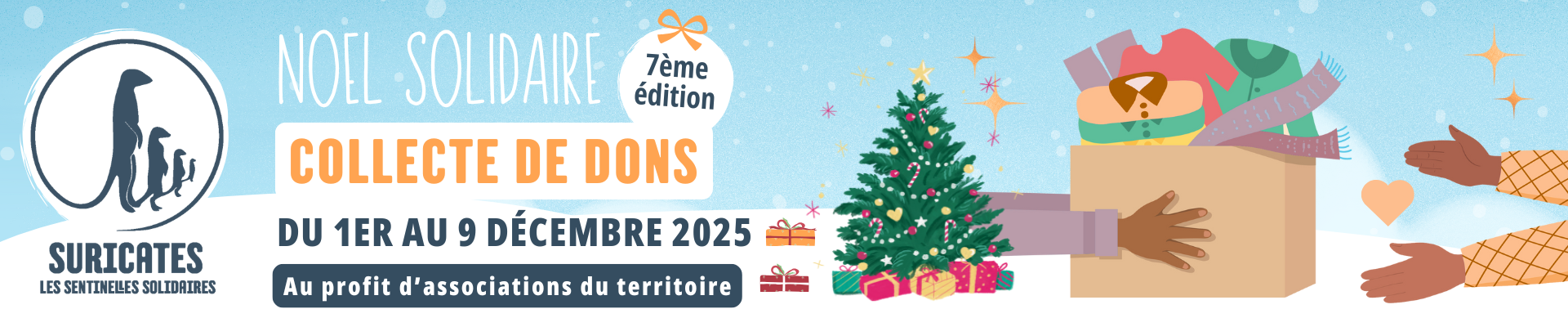 Noël solidaire – Suricates